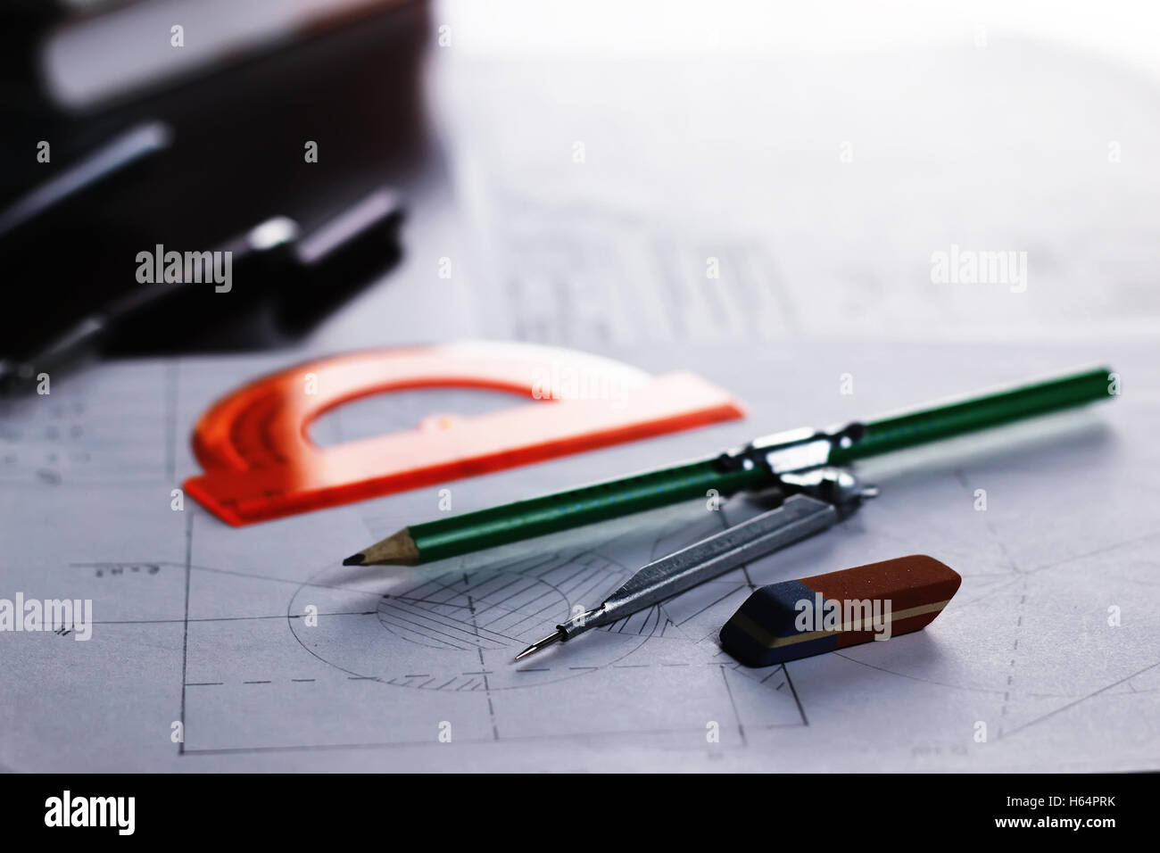 Civil engineer drawing board hi-res stock photography and images - Alamy