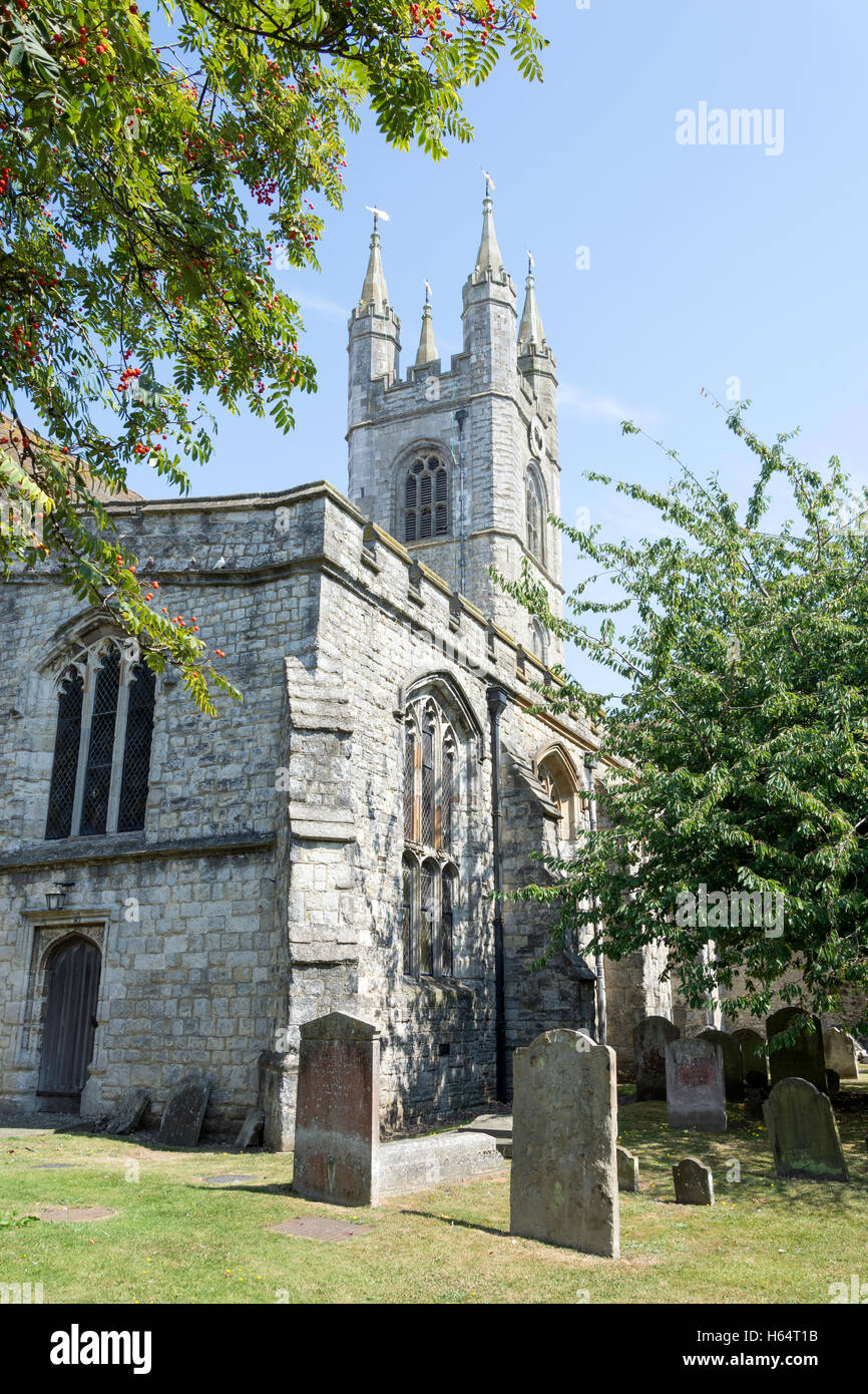 Churches local parish tower churchyard historic st marys church hi-res ...