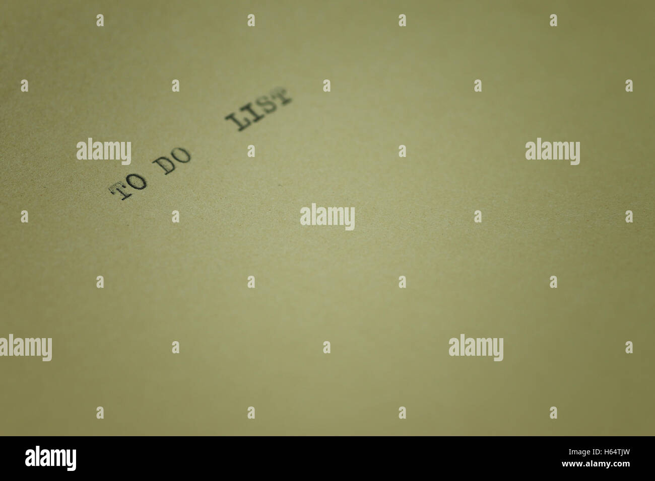 sheet of typewriter letters Stock Photo - Alamy