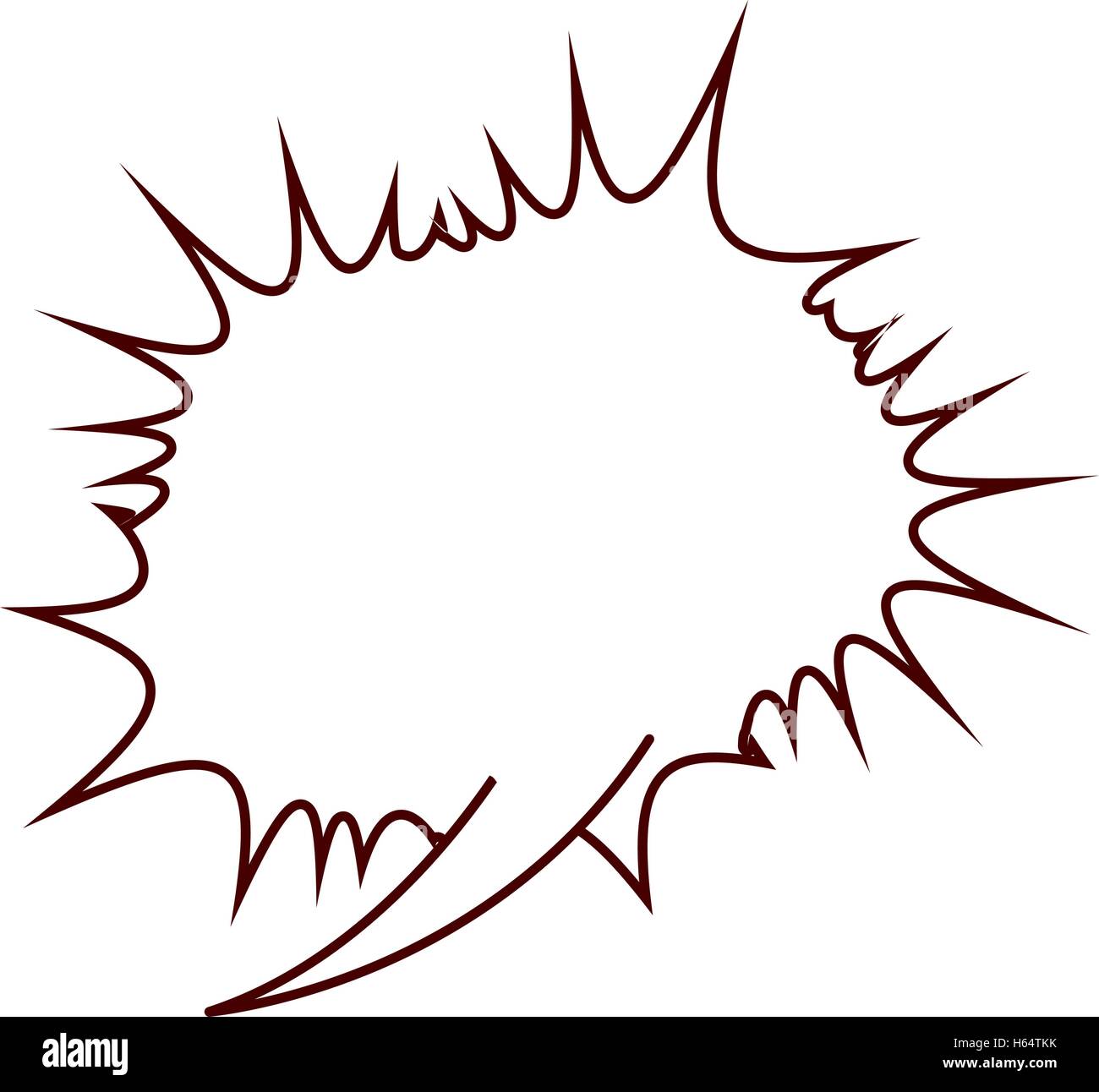 Sticker callout dialogue shape cloud Cut Out Stock Images & Pictures ...