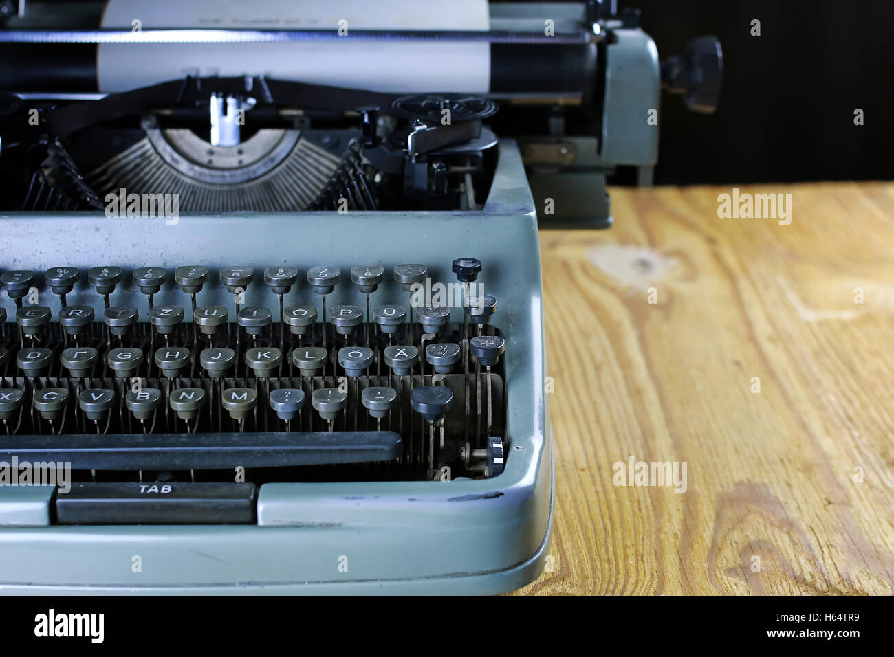 retro typewriter letter Stock Photo - Alamy