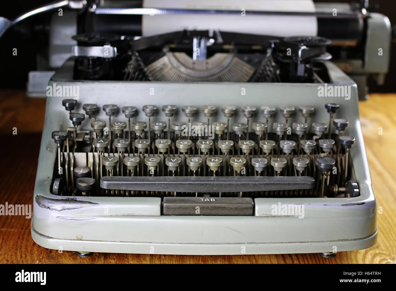 retro typewriter letter Stock Photo - Alamy