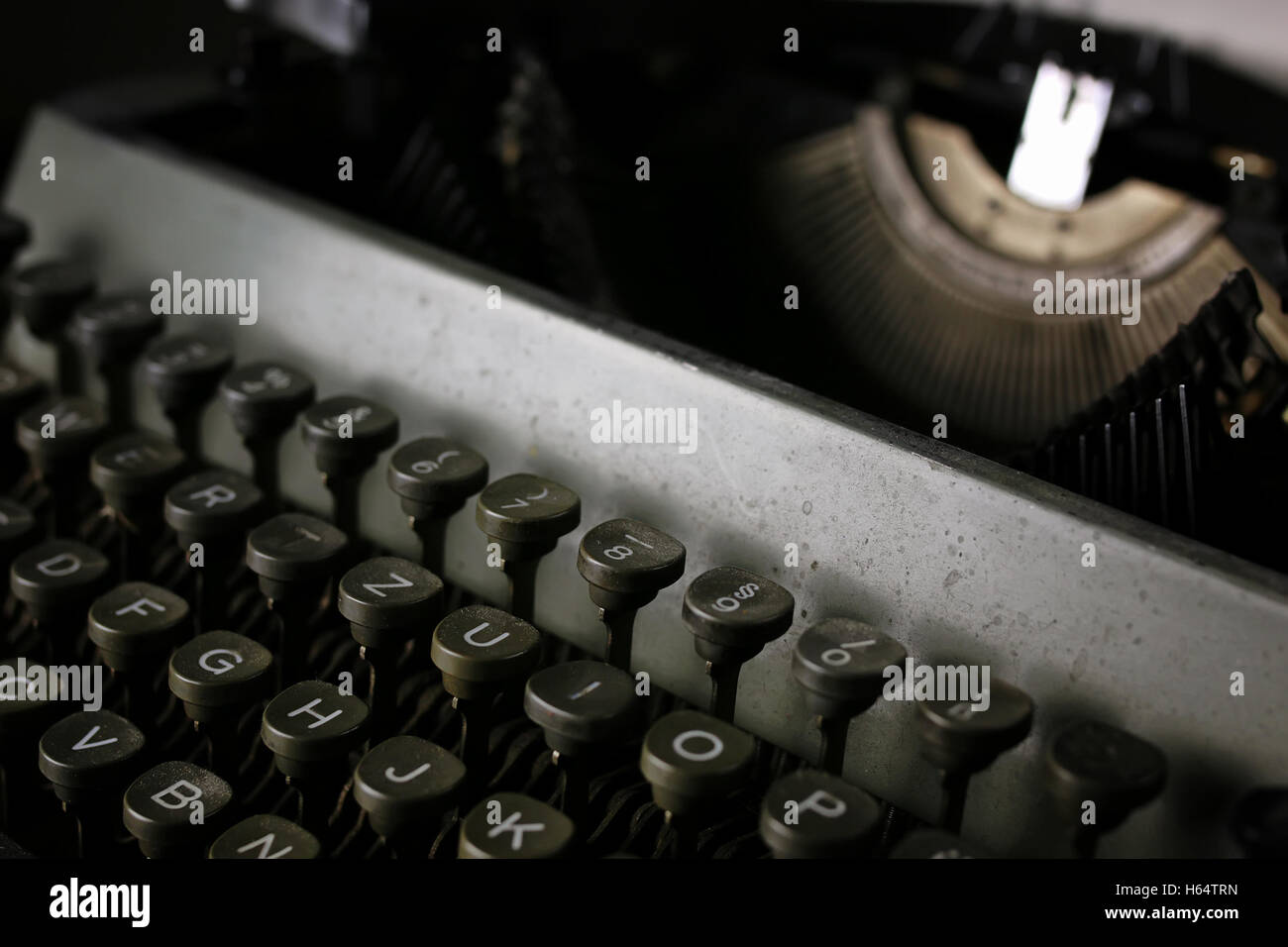 retro typewriter letter Stock Photo - Alamy