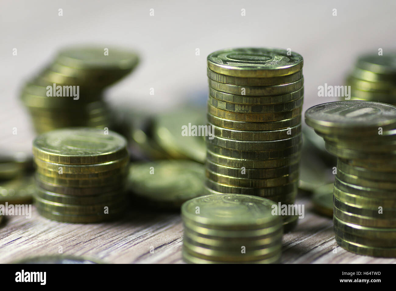 stack of coins Stock Photo - Alamy