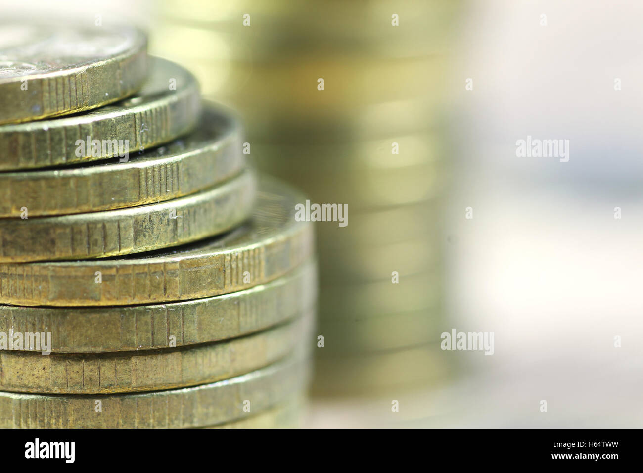 stack of coins Stock Photo - Alamy