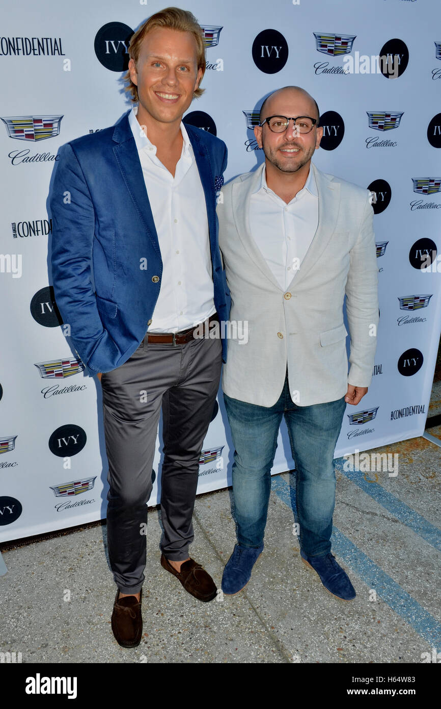Philipp Triebel and Beri Meric arrived at the IVY Innovator Film Awards ...