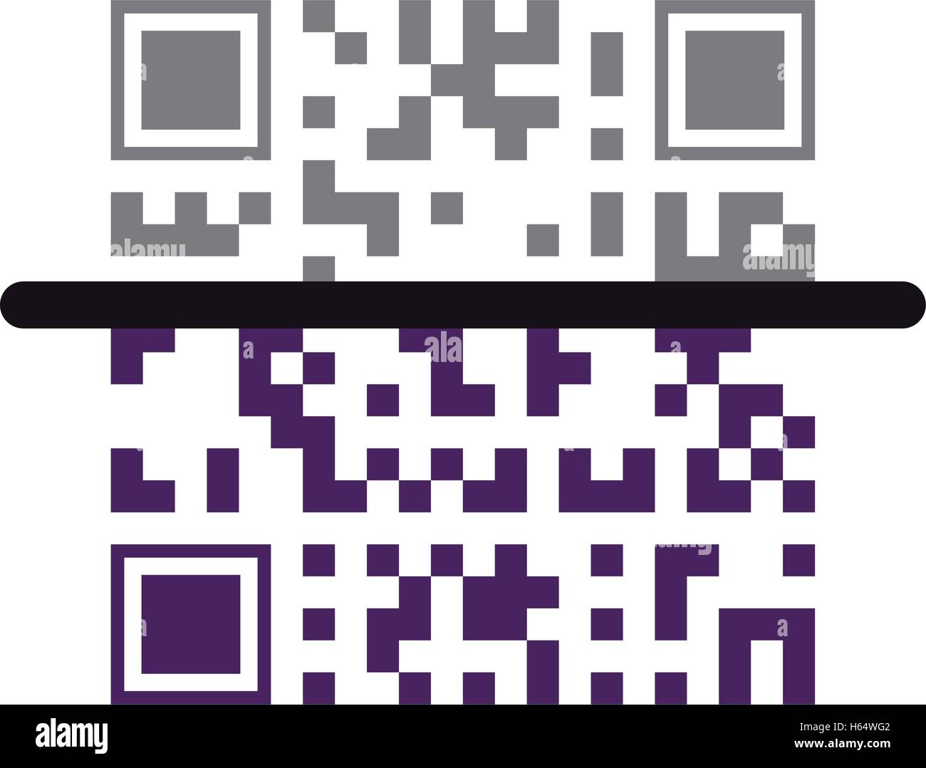 Qr Code Design Stock Vector Image And Art Alamy