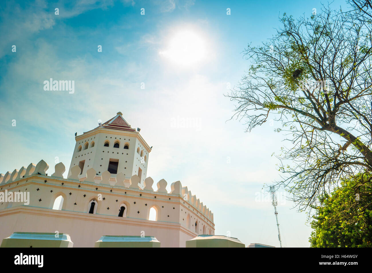 Phra Sumen Fort Bangkok, Thailand Stock Photo - Alamy