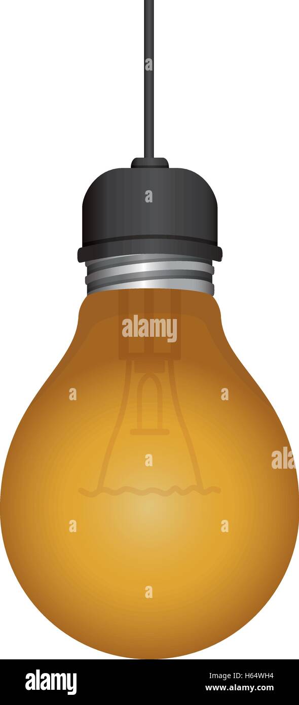 yellow bulb light Stock Vector Image & Art - Alamy