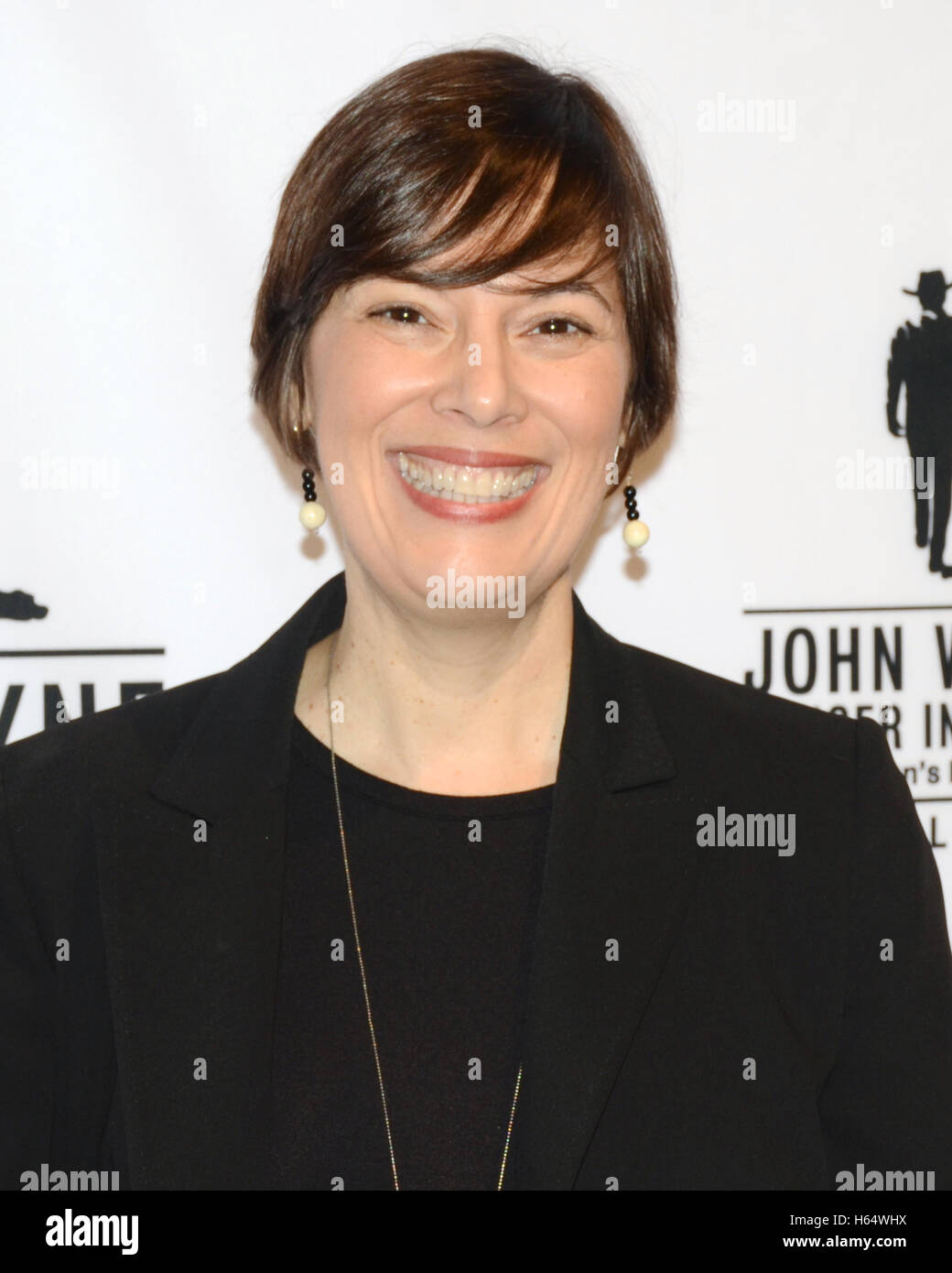 Julia Forth arrives at the 2015 John Wayne Cancer Institute Luncheon ...