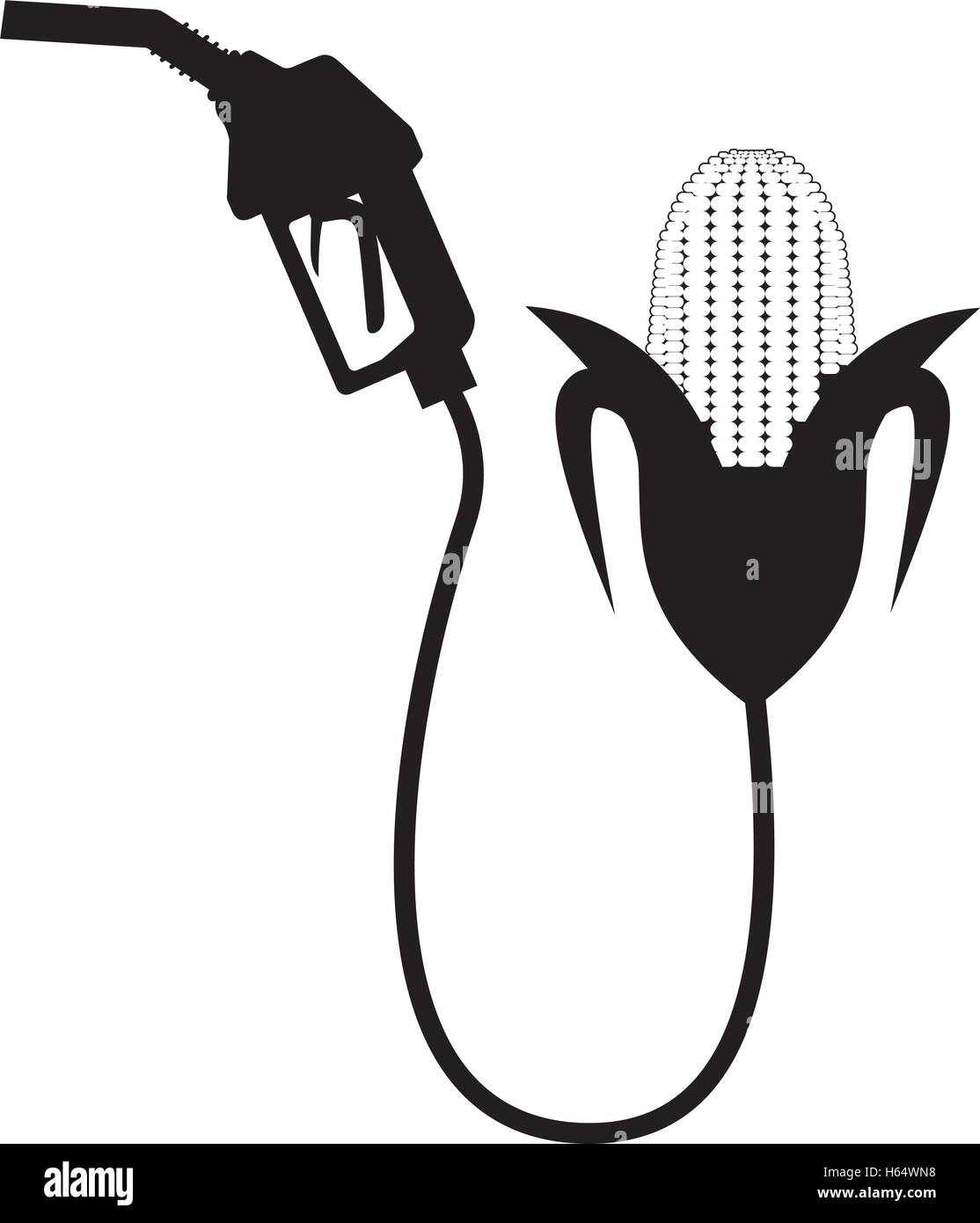 gas pump nozzle Stock Vector Image & Art - Alamy