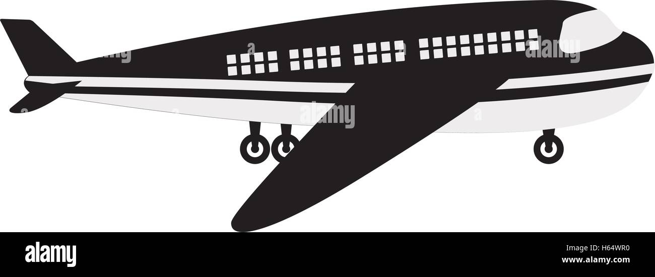airplane vehicle icon Stock Vector Image & Art - Alamy