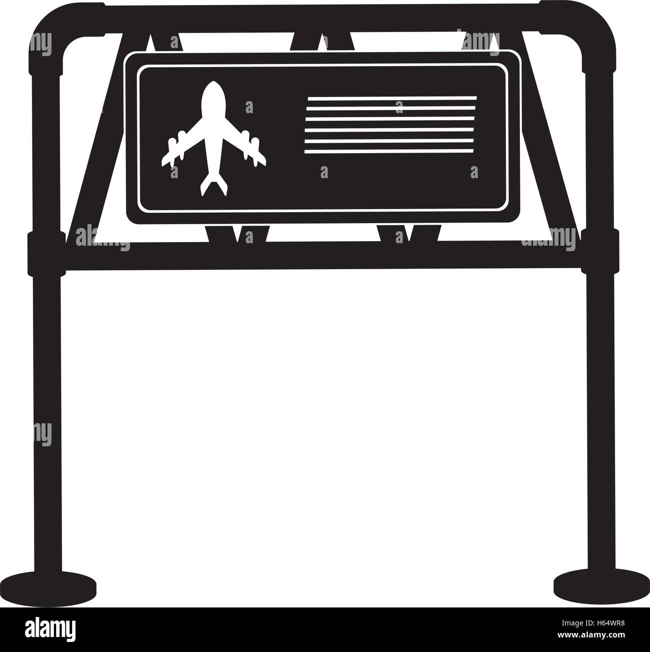 airport sign icon Stock Vector Image & Art - Alamy