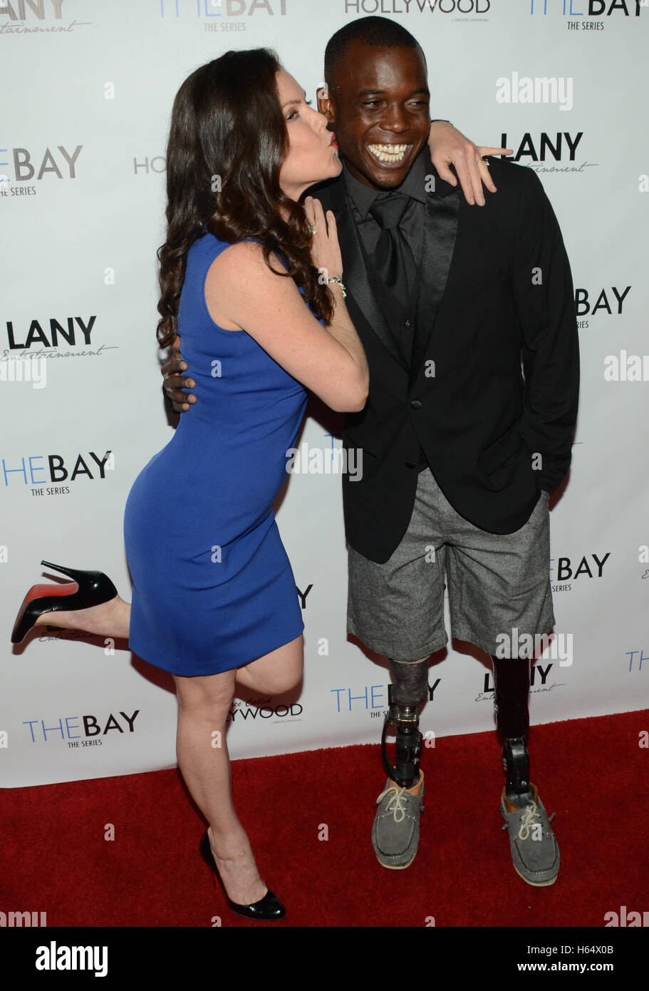 (L-R) Kira Reed Lorsch and Blake Leeper attends the 5th Annual LANY ...