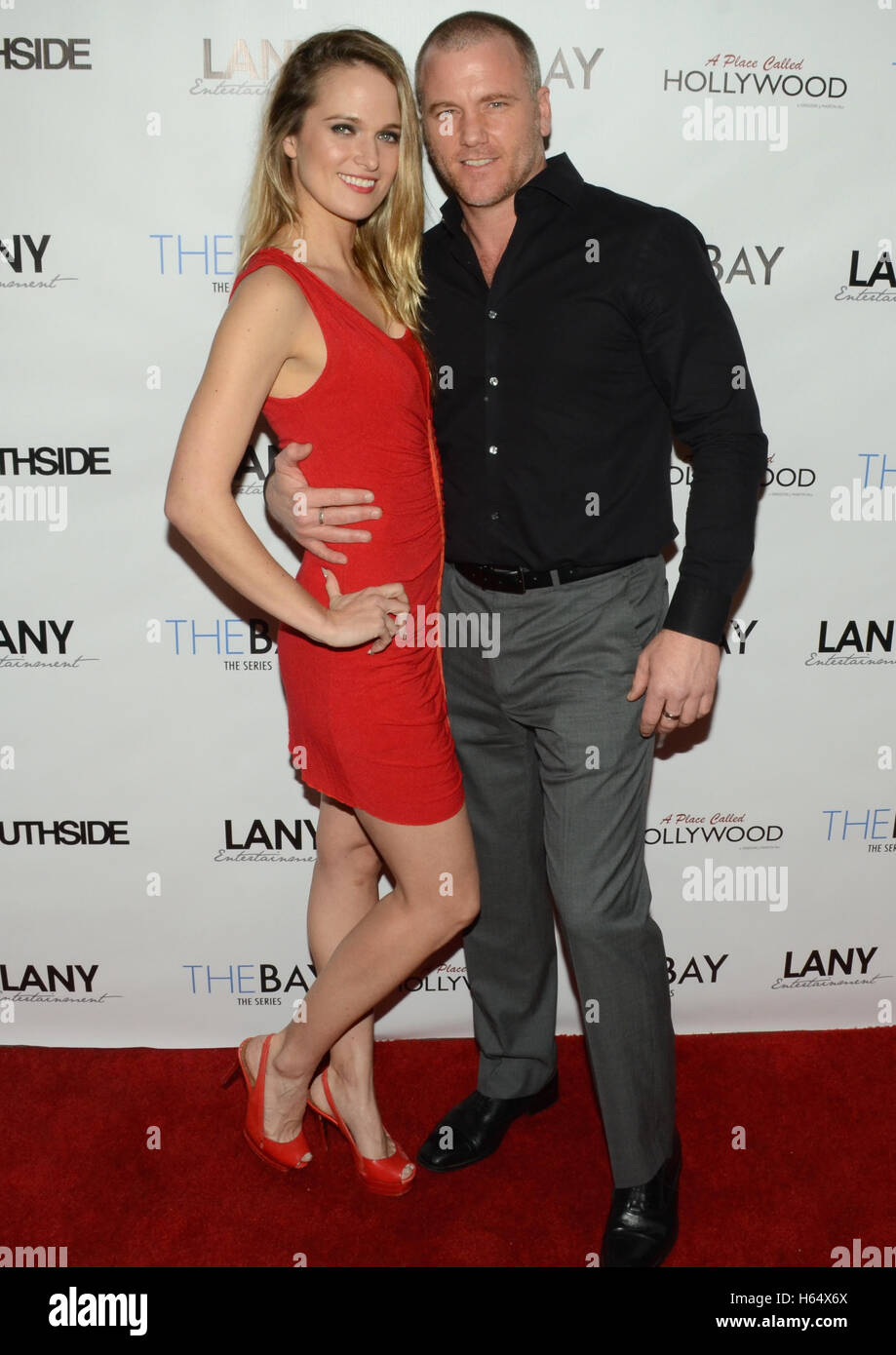 (L - R) Lindsey Smith and Sean Carrigan attends the 5th Annual LANY ...