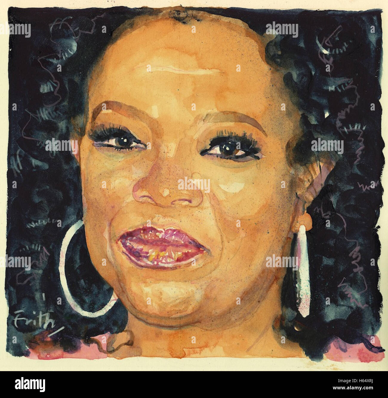 Oprah Winfrey Headshot High Resolution Stock Photography and Images - Alamy