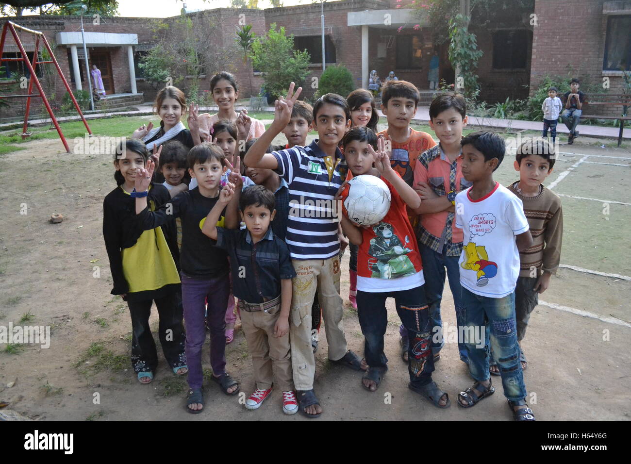 Pakistani Children Playing