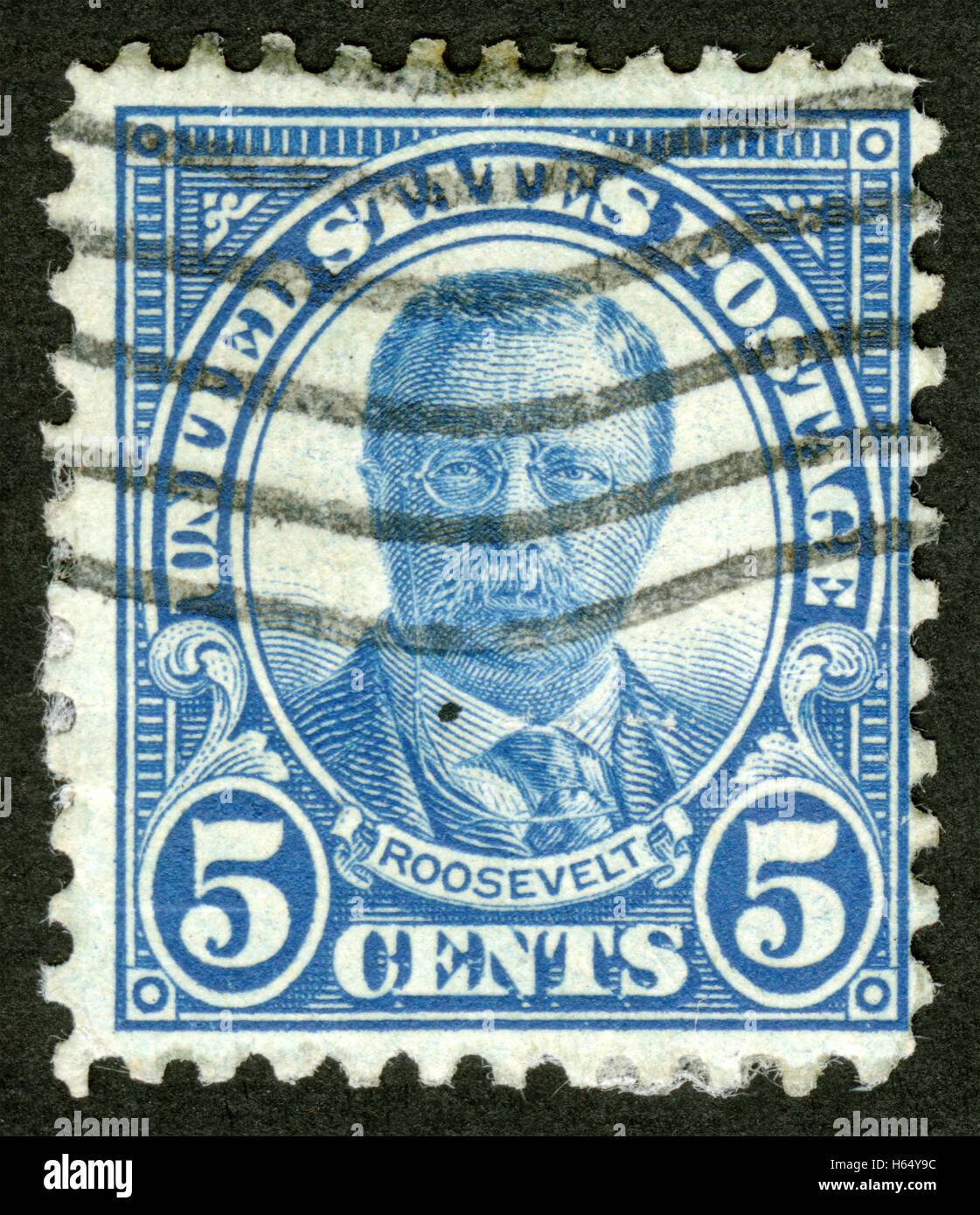 Us postage stamp theodore roosevelt hi-res stock photography and images ...