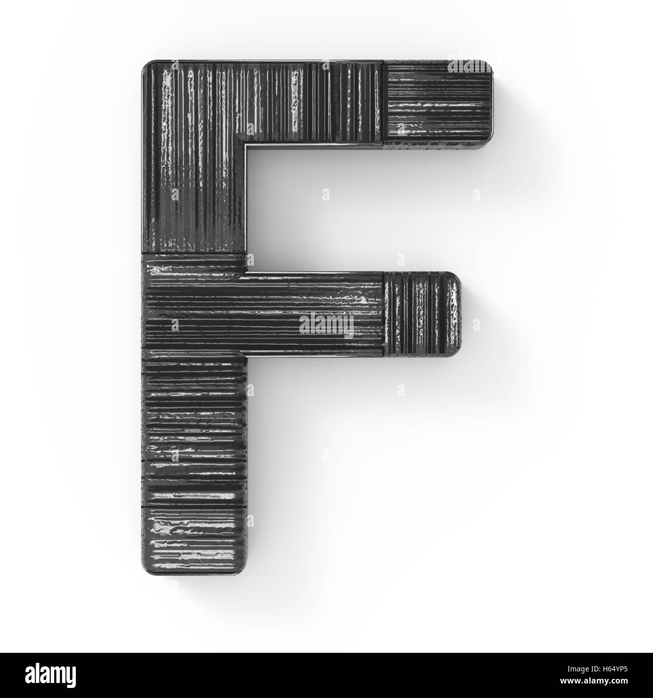 Wooden Block Letters F