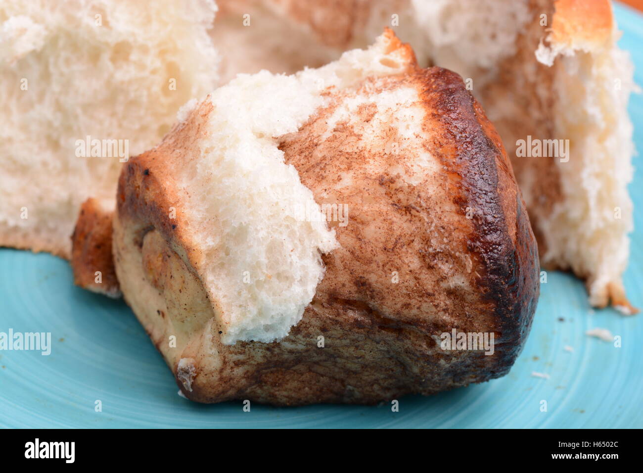 Slices of whole wheat bread close up shot Stock Photo - Alamy
