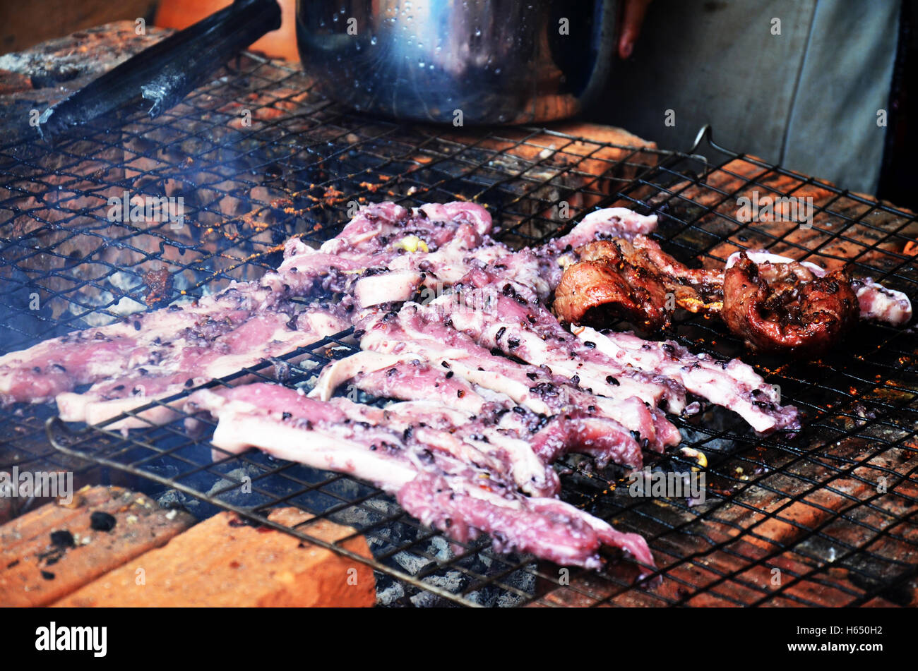 Pig entrails hi-res stock photography and images - Alamy