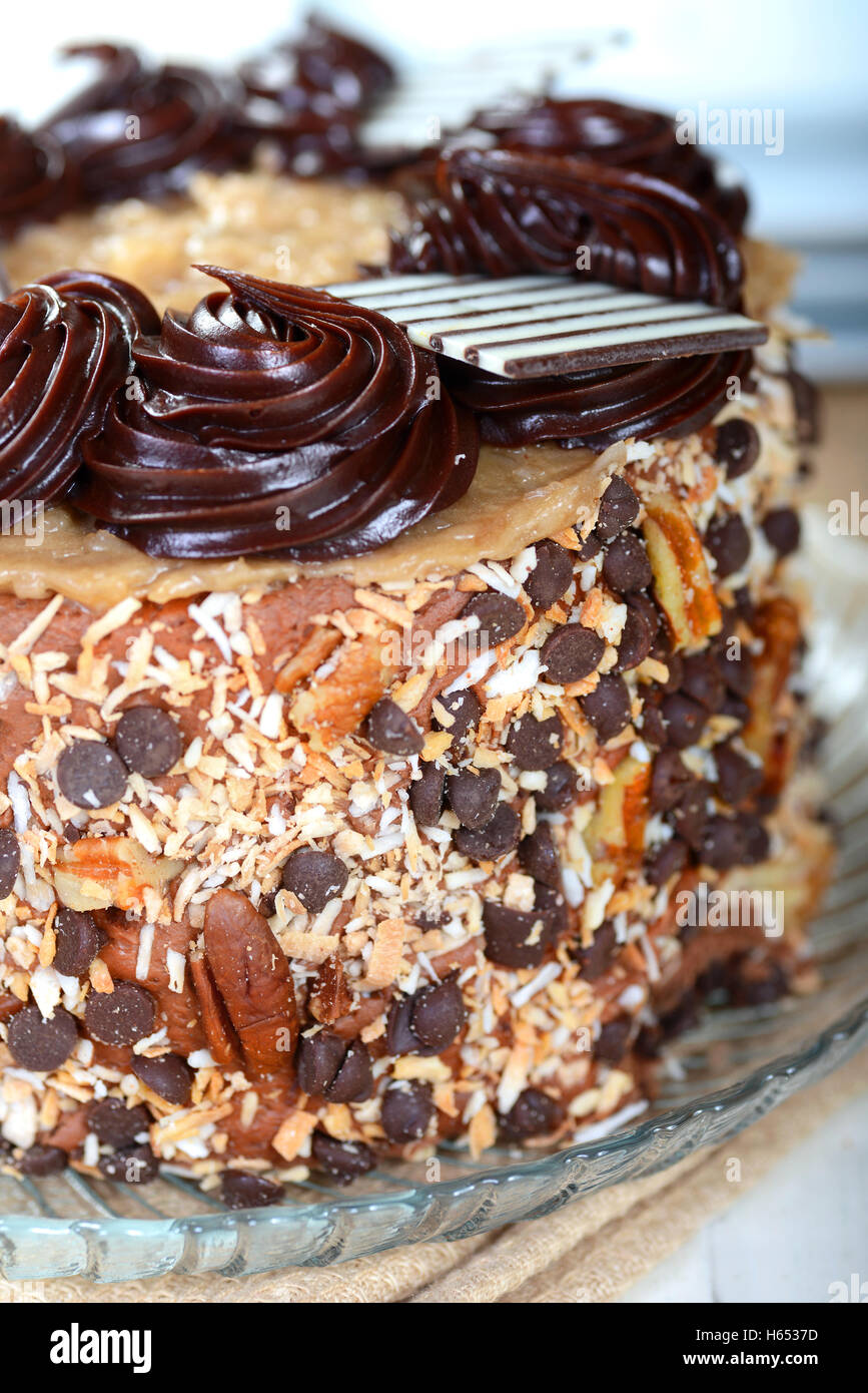 German cake hi-res stock photography and images - Alamy