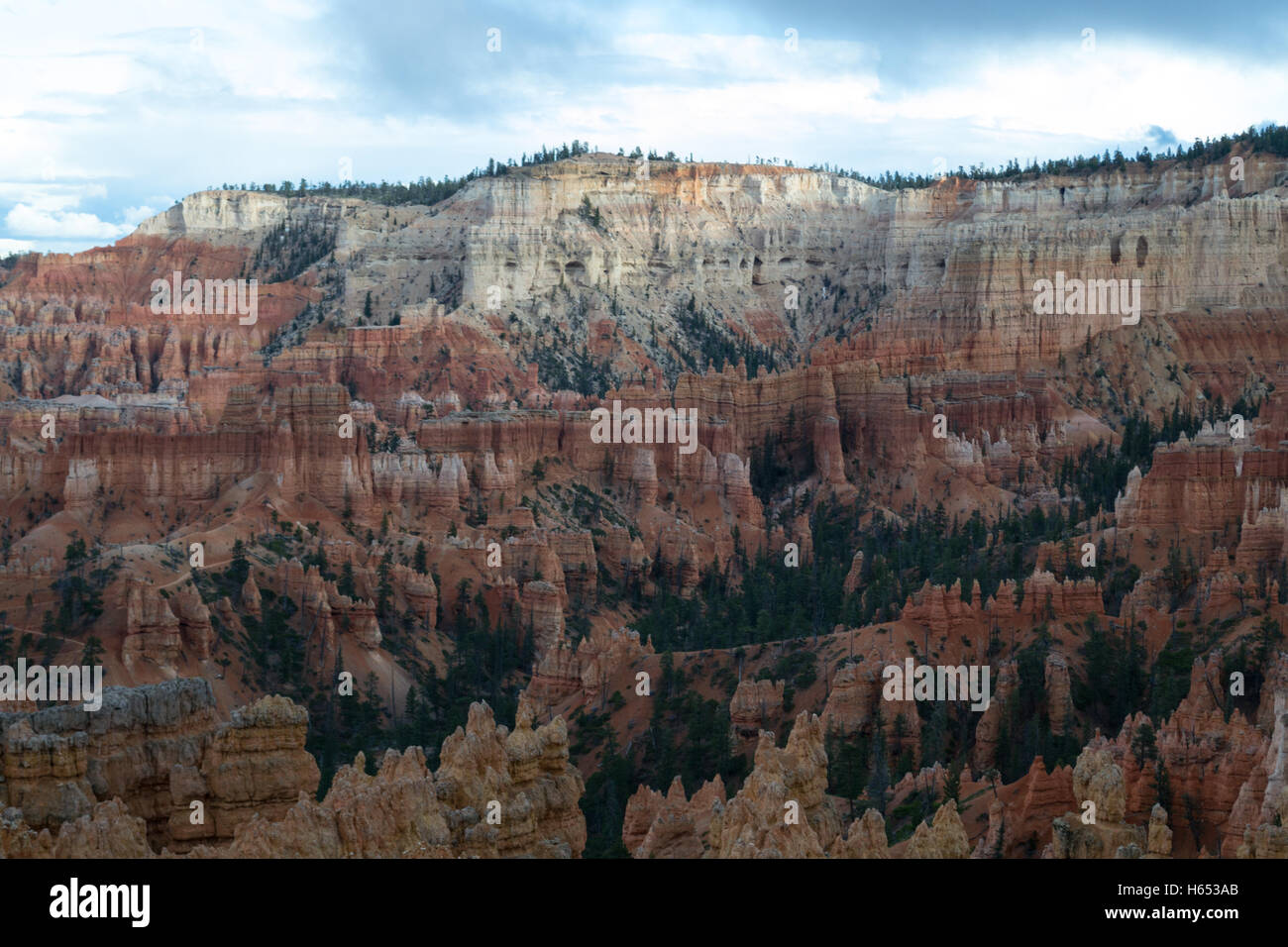 Bryce Canyon in Utah with its geological feature the Hoodoos Stock ...