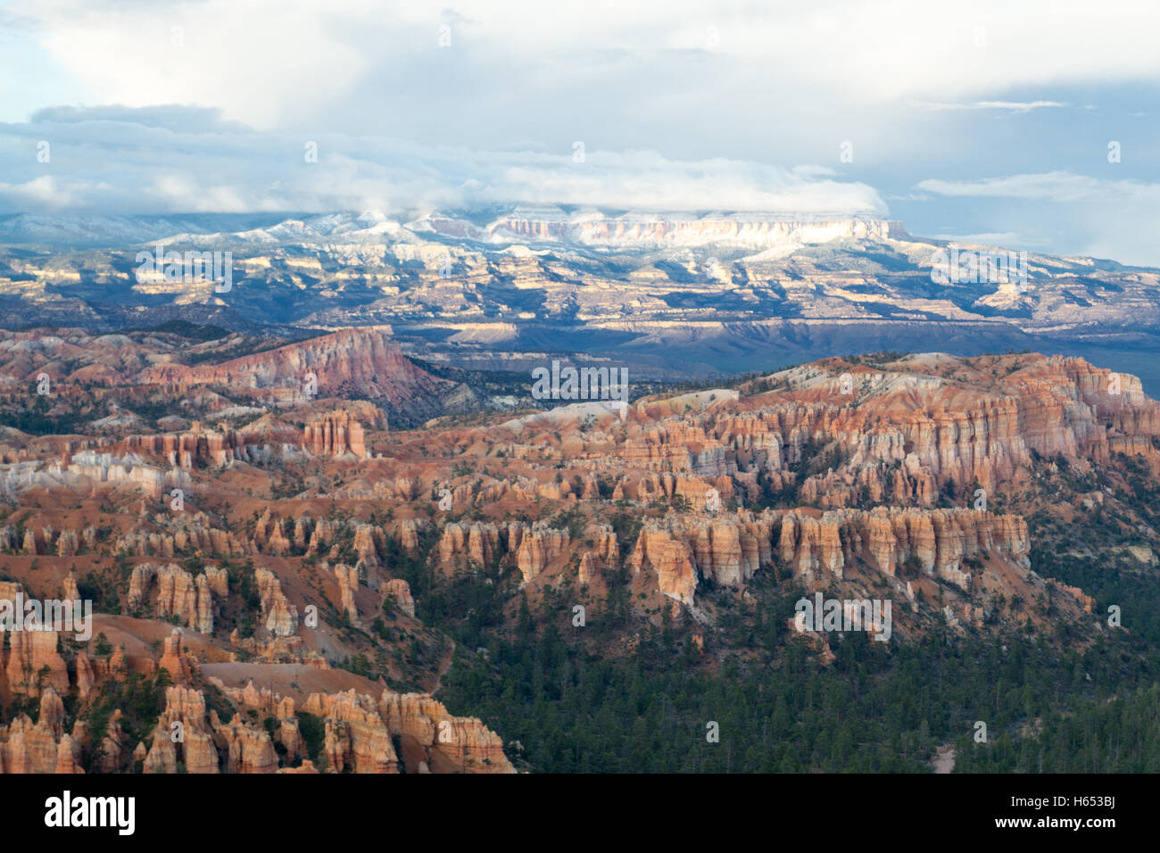 Bryce Canyon in Utah with its geological feature the Hoodoos Stock ...