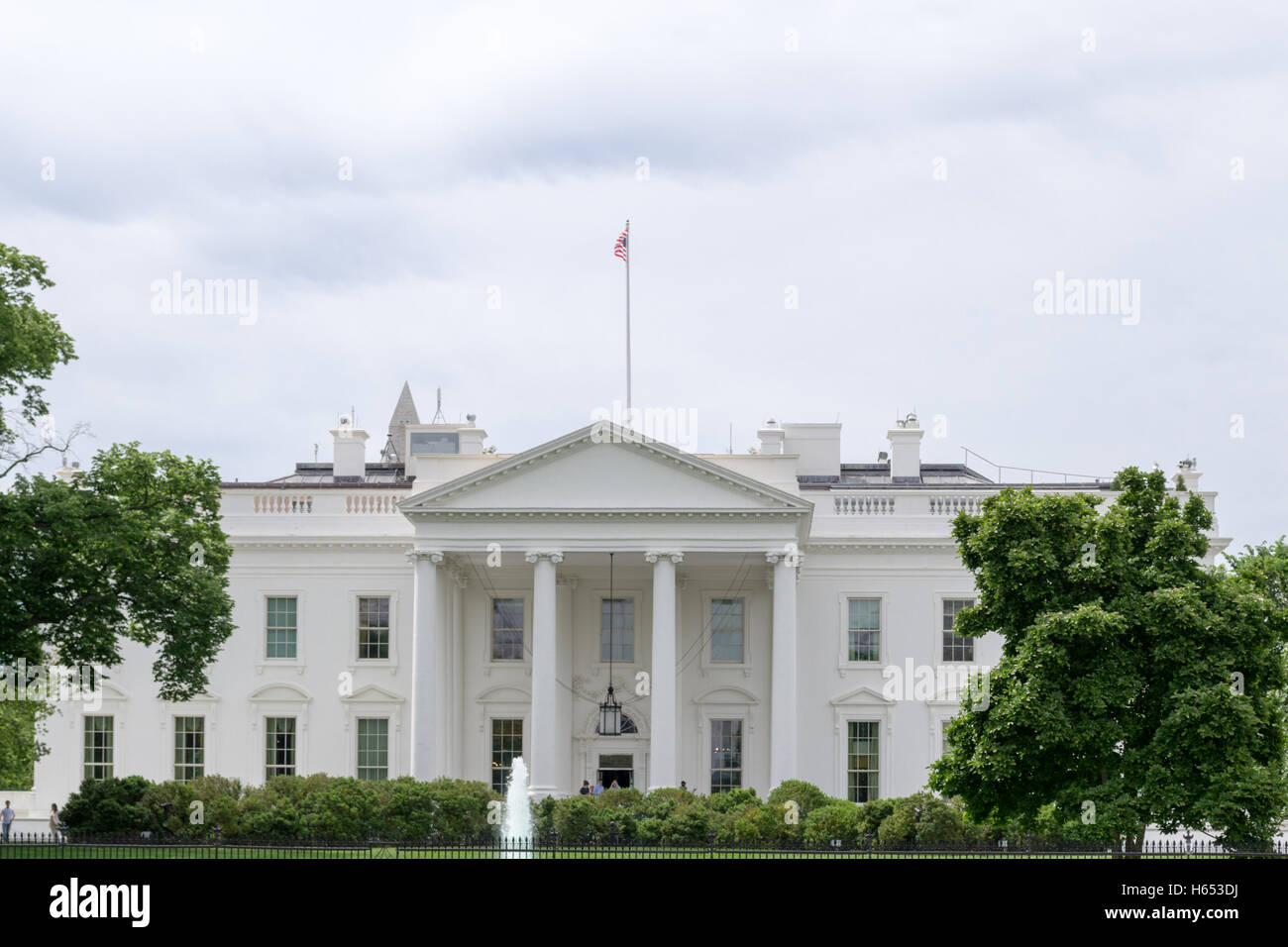 Designed by James Hoban, the White house is located in the National ...