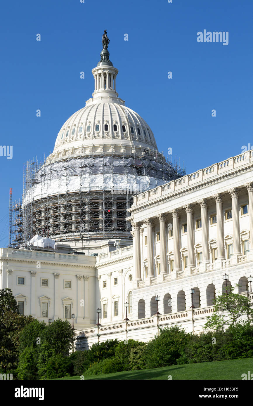 US Capitol construction was finished in 1800 Stock Photo - Alamy