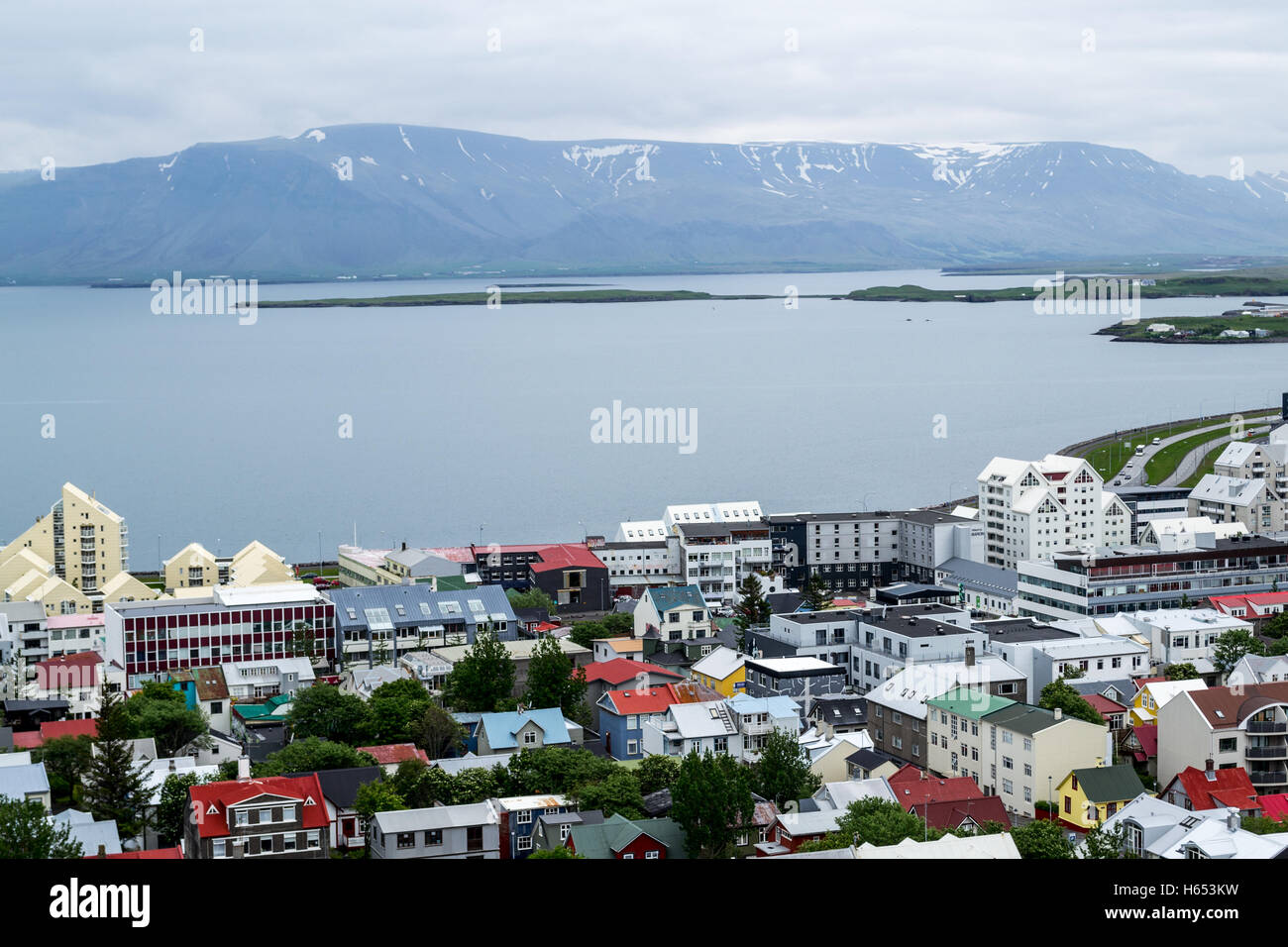 Reykjavik is the capital city of Iceland Stock Photo - Alamy