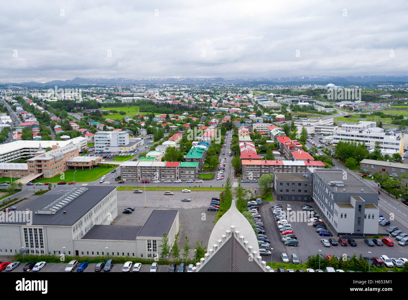 Reykjavik is the capital city of Iceland Stock Photo - Alamy