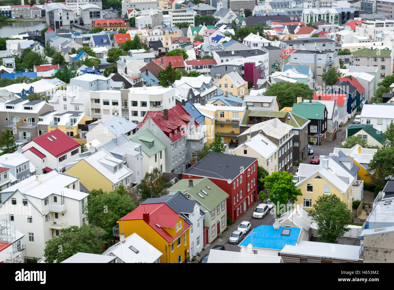Reykjavik is the capital city of Iceland Stock Photo - Alamy