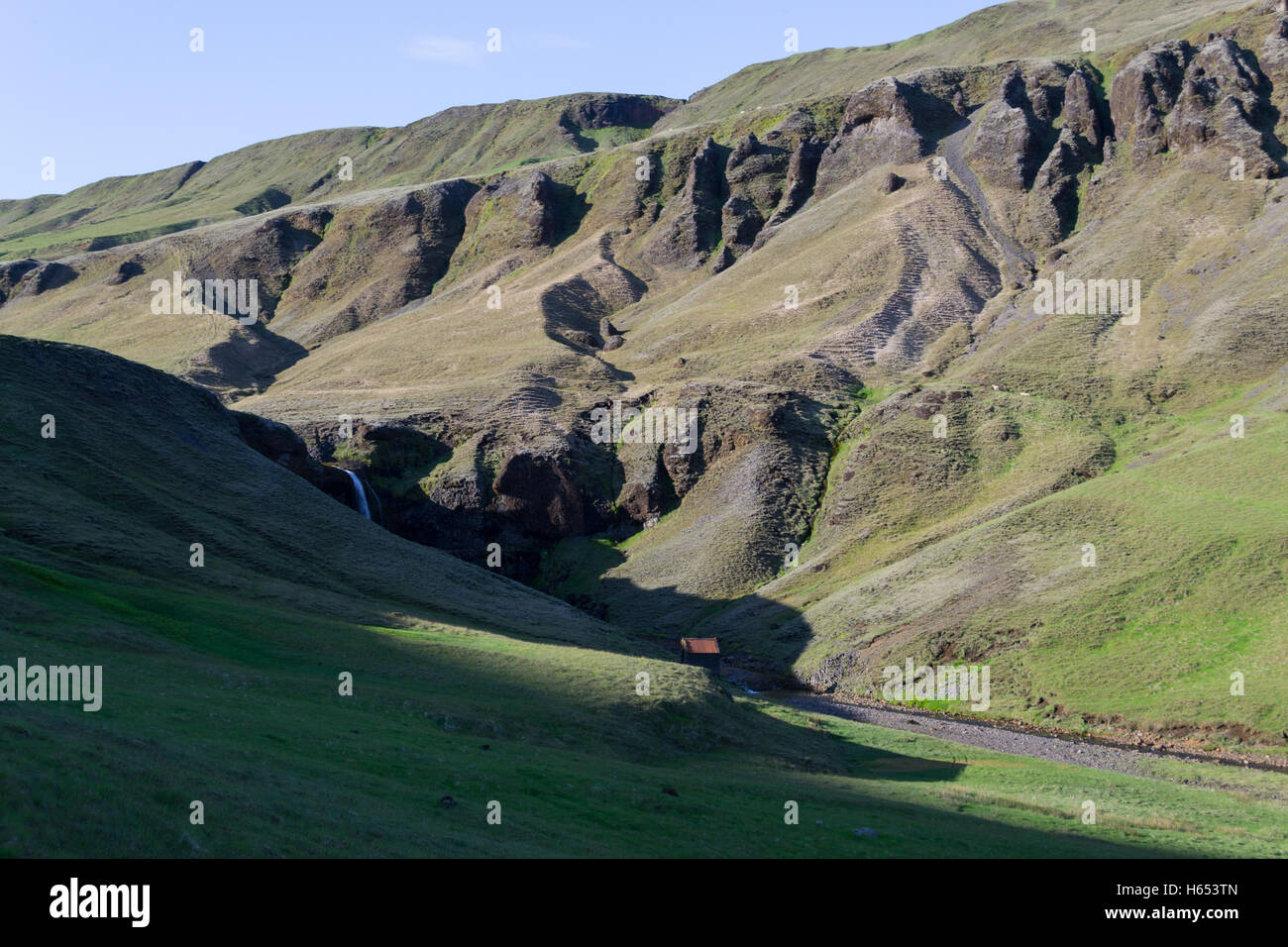 Tundra landscape in Iceland Stock Photo - Alamy