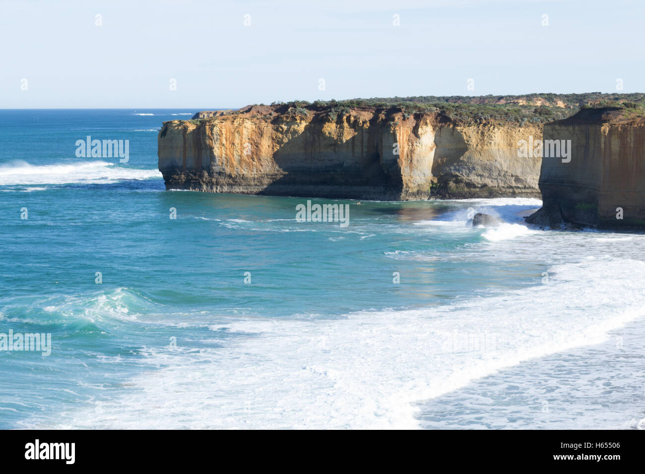 Great Ocean Road is a 243km long road built by retired soldiers Stock ...