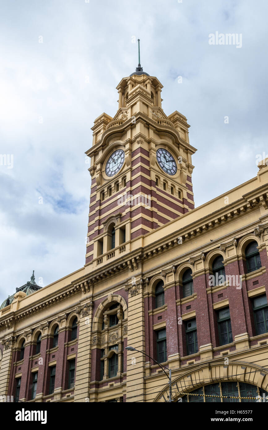 Melbourne train stairs not escalator hi-res stock photography and ...
