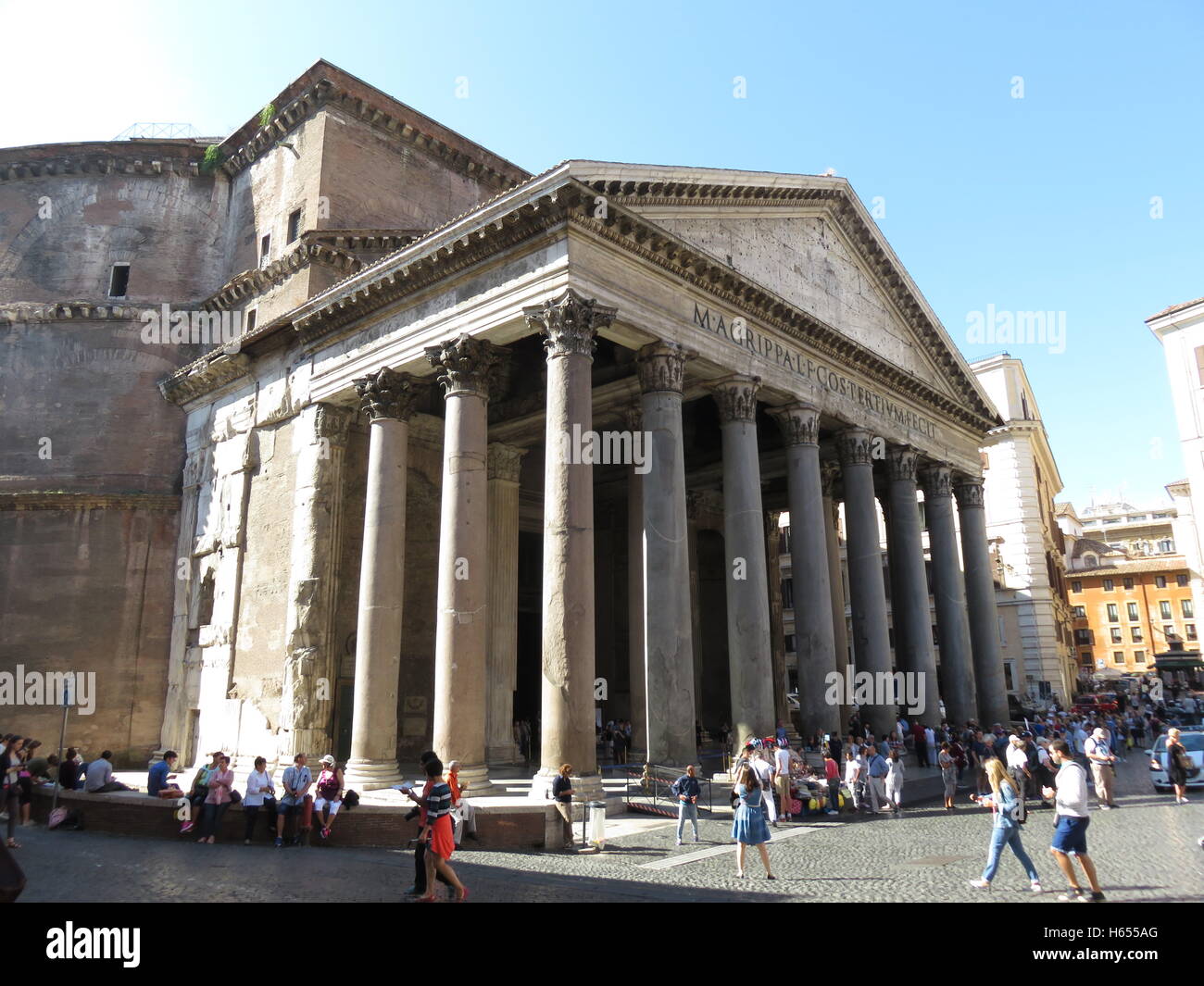 Pantheon in Rome Italy Stock Photo - Alamy