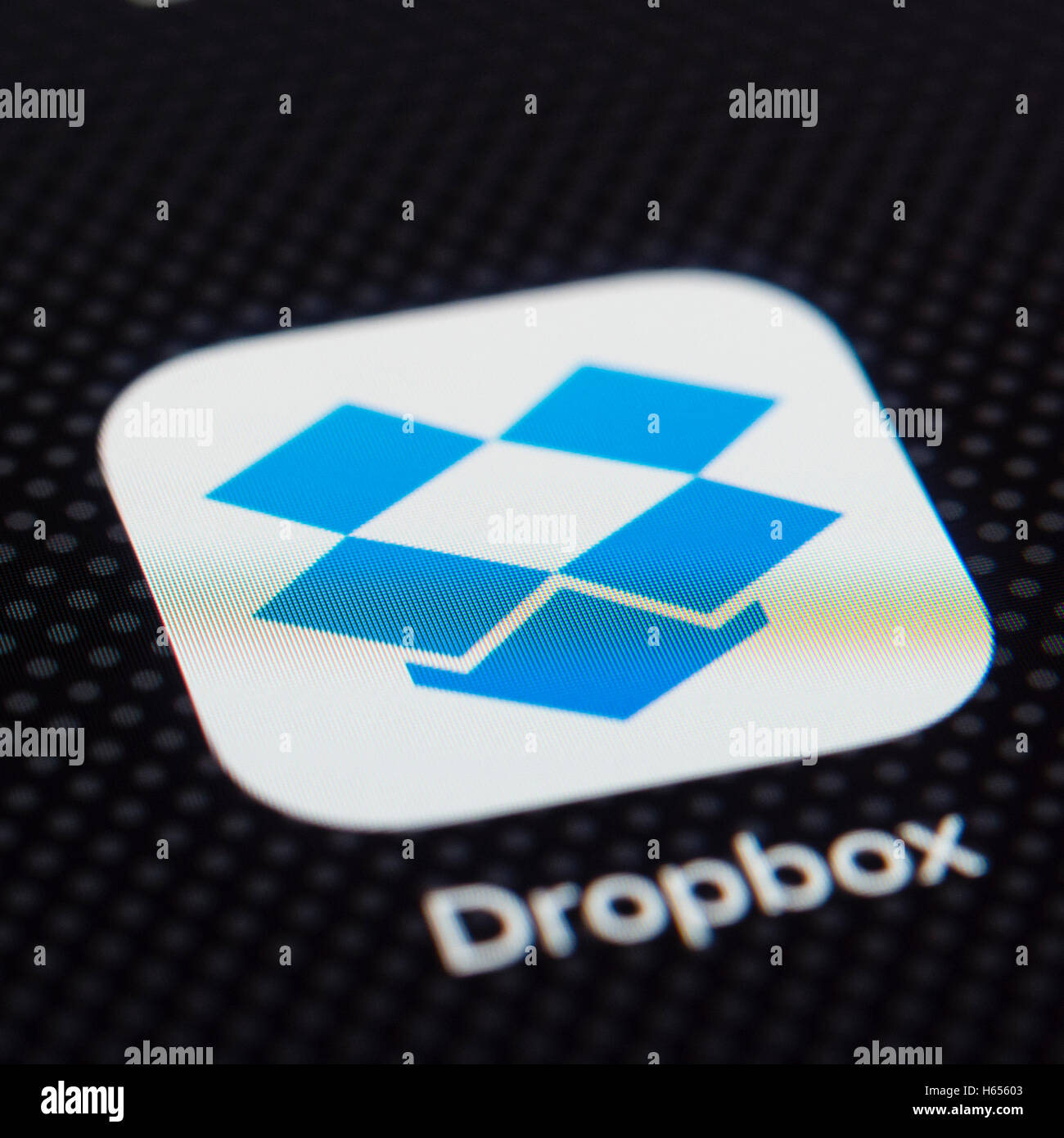 Dropbox icon hi-res stock photography and images - Alamy