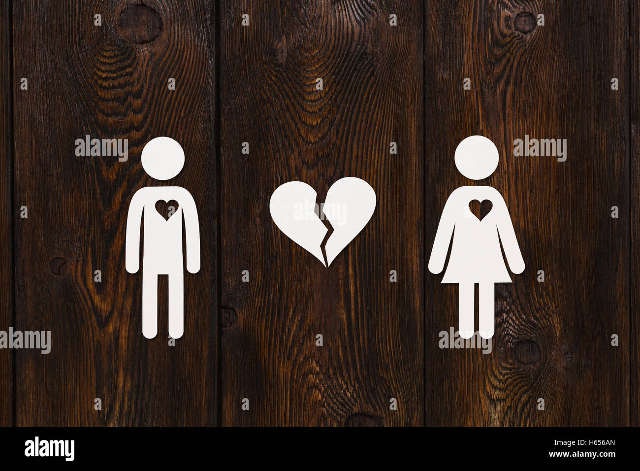 Woman heartbreak illustration hi-res stock photography and images - Alamy