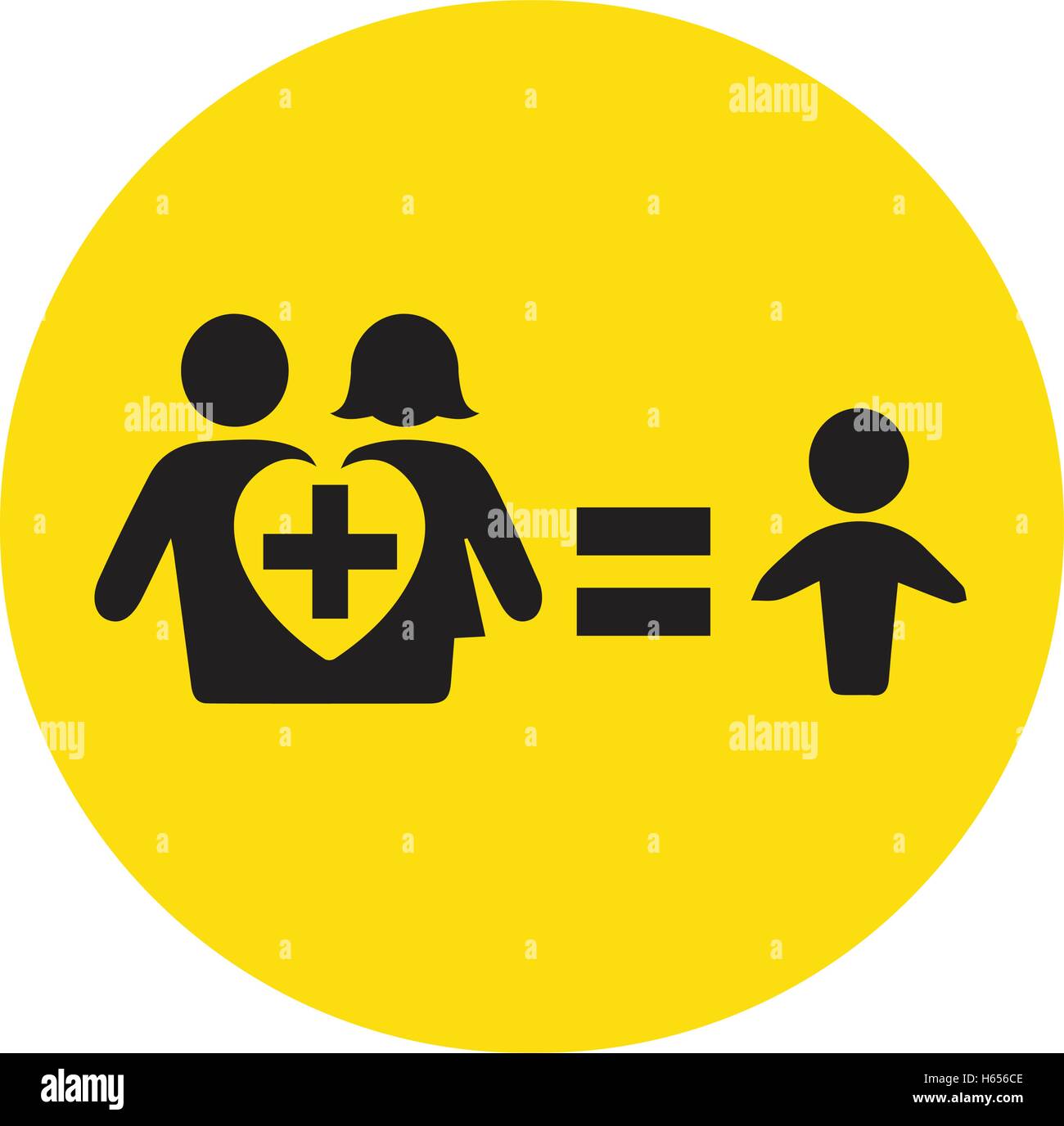 On day marriage family Stock Vector Images - Alamy