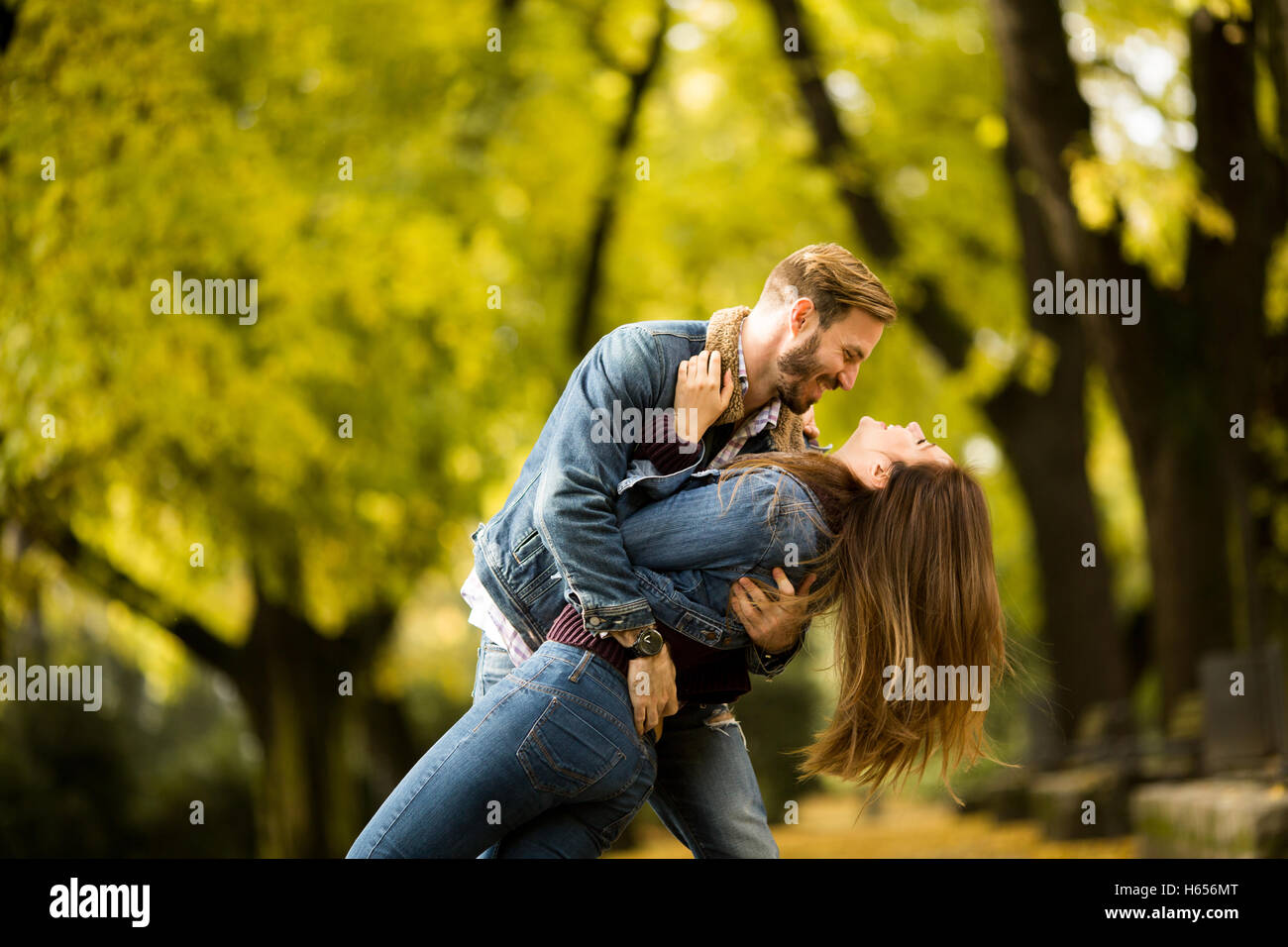 Friends having fun in the park hi-res stock photography and images - Alamy