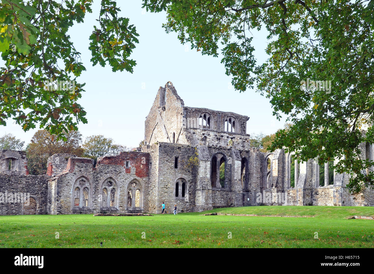Netley Abbey Southampton England United High Resolution Stock ...
