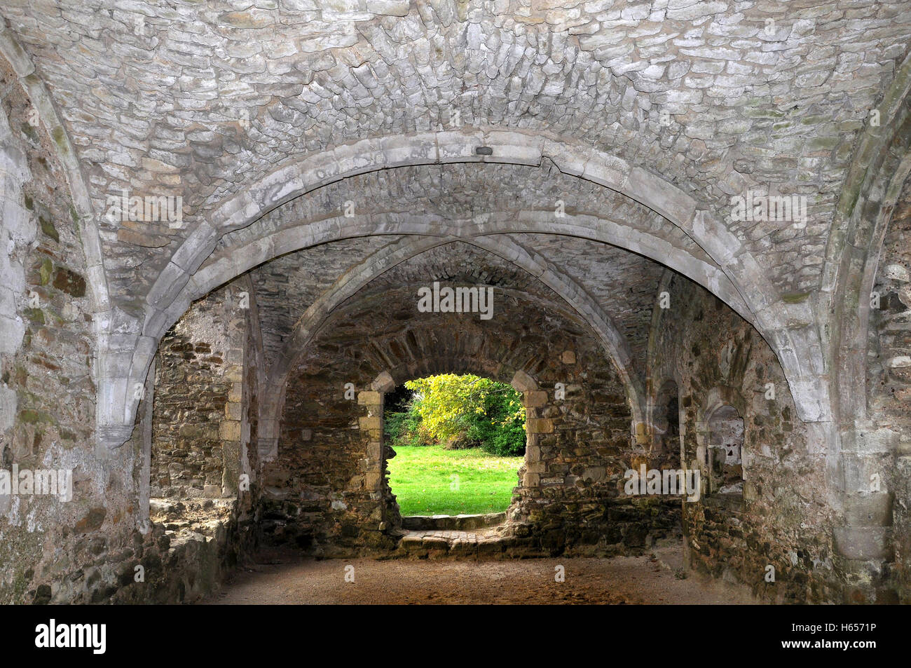 Ruins of 13th century Netley Abbey Stock Photo - Alamy