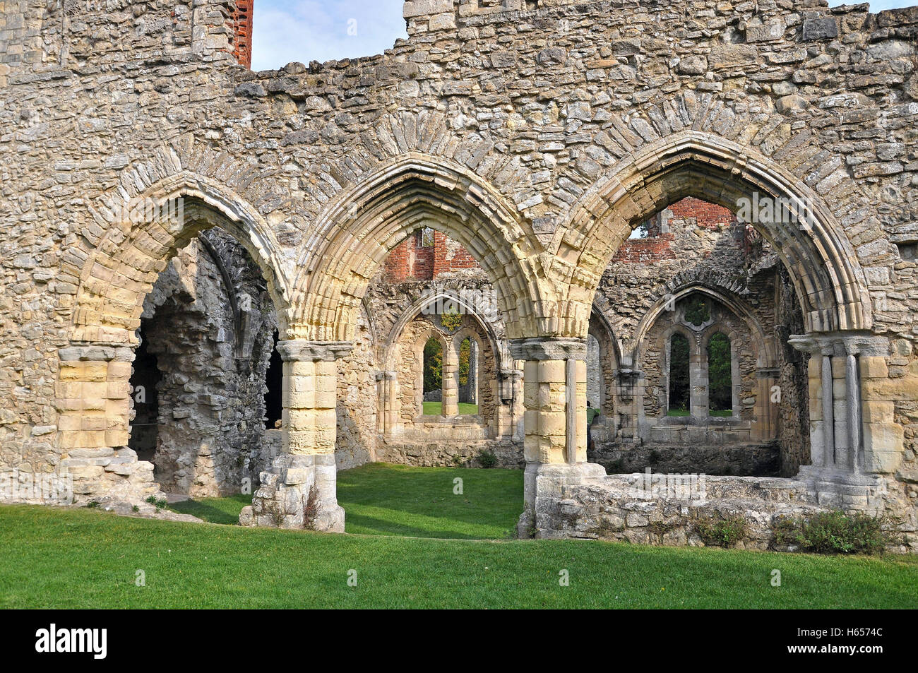 Netley abbey southampton england united hi-res stock photography and ...