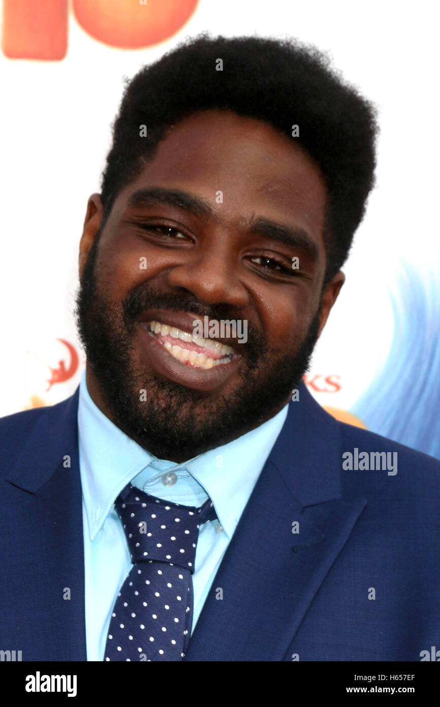 WESTWOOD, CA - OCTOBER 23: Ron Funches at the premiere Of 20th Century ...