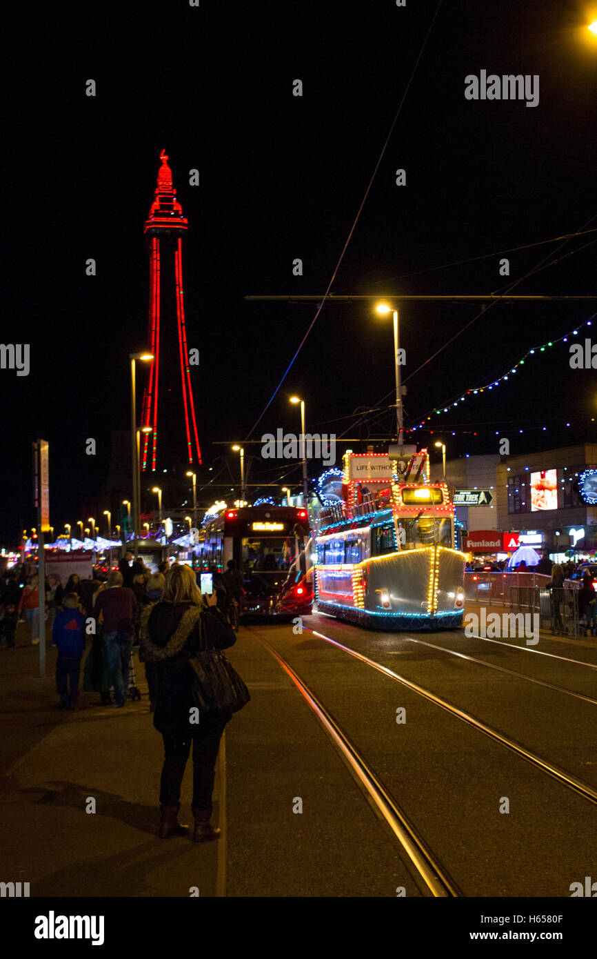 Blackpool Promenade, Blackpool, Lancashire, United Kingdom. 23rd Oct ...