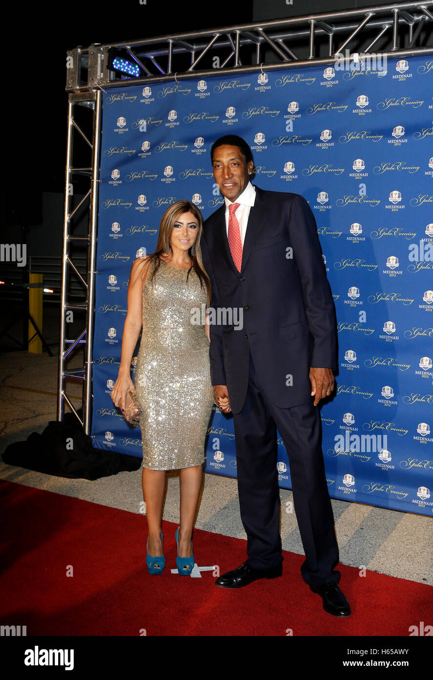 Larsa pippen scottie pippen hi-res stock photography and images - Alamy