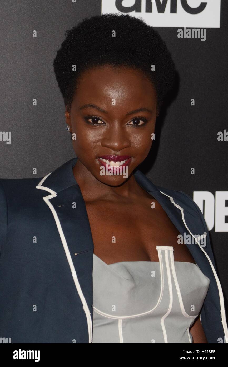 Los Angeles, CA, USA. 23rd Oct, 2016. Danai Gurira at arrivals for AMC ...