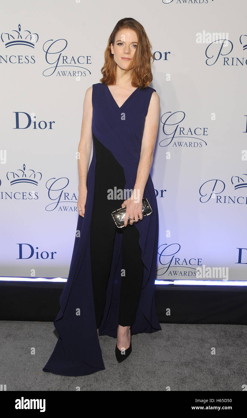 New York, NY, USA. 24th Oct, 2016. Rose Leslie attends the 2016 ...