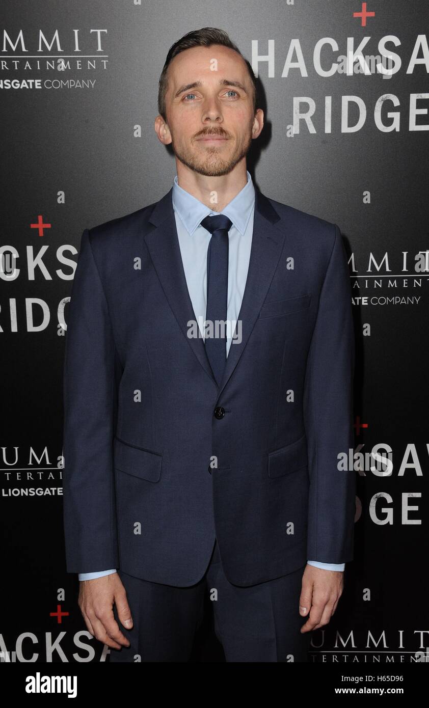 Beverly Hills, CA. 24th Oct, 2016. Benedict Hardie at arrivals for ...